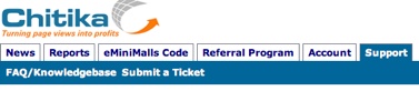 Chitika Tweak Reports Pages