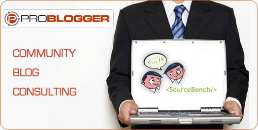 Sourcebench - a ProBlogger Community Blog Consulting Project