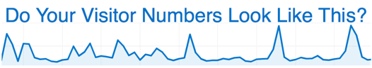 Do Your Visitor Numbers Look Like This?