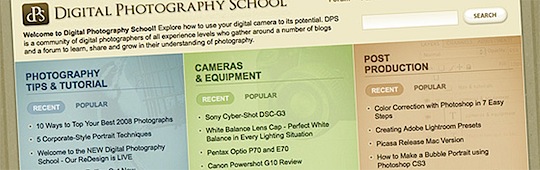 How to Redesign a Blog: Redesigning DPS