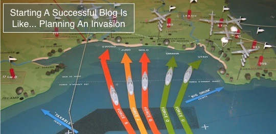 Starting A Successful Blog Is Like Planning An Invasion