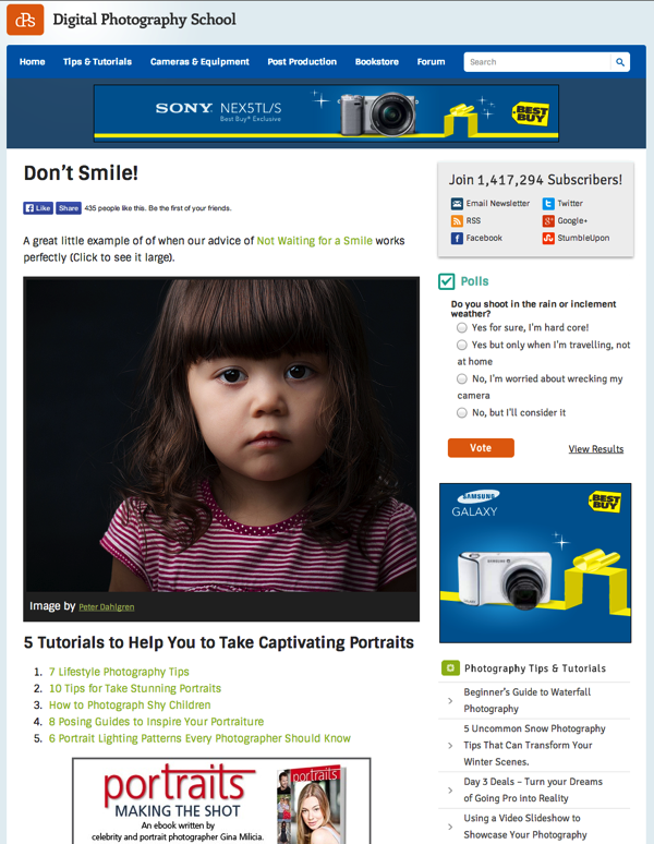 Case Study: An Experiment with Short Form Content